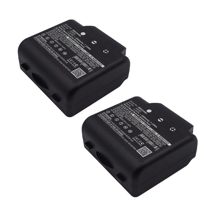 2x Batterie pour IMET BE3600 BE5500 M550 Ares M550S THOR M550S ZEUS ...