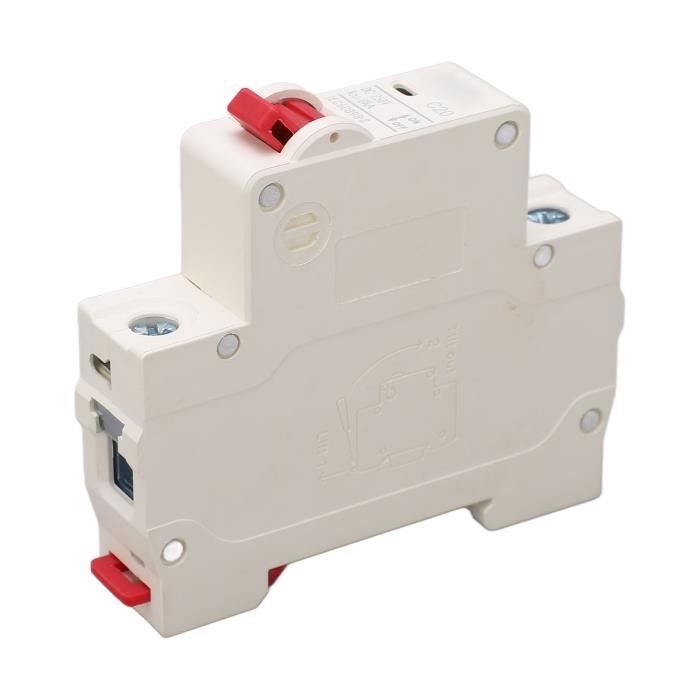 Disjoncteur DC 6000A Capacité de rupture Rail Installation Disjoncteur PV pour système solaire ...