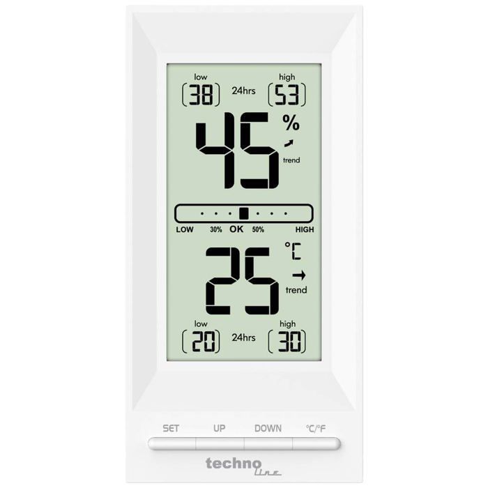 Techno line Station de température Technoline - WS9129 - Cdiscount TV ...