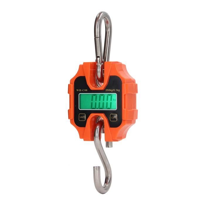 Balance suspendue numérique VBESTLIFE - Orange - 50 kg - Étanche - Mini ...