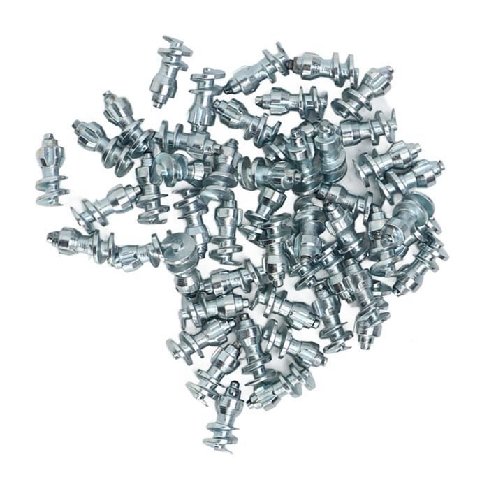 Zerone Pointes de pneu 50 pcs Tire Spikes Anti Skid Tire Stud Vis ...