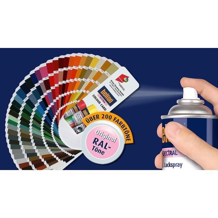 RAL 5018 BLEU TURQUOISE Mat (BELTON) (Bombe peinture 400 ml) - bombe ...