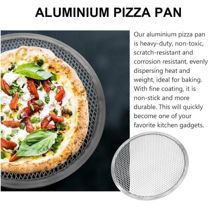 Écran Pizza 16 Pouces Grille À Pizza Ronde Bac À Pour Four Écran De ...