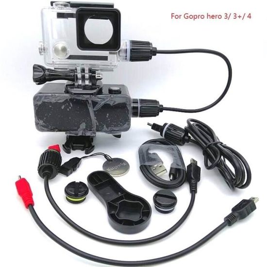 GOPRO 3 4 SET - Suptig 5200mAh Waterproof Power Bank Battery Charger ...