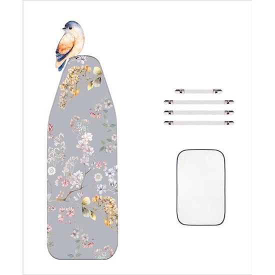 Housse de Table à Repasser Extra-Large, Impression Rose, Coton Extra ...