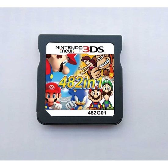482 Games in 1 NDS Game Pack Card Mario Album Cartridge for Nintendo DS ...