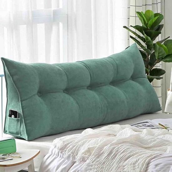 Coussin De Lecture Pour Lit Ou Canapé Triangulaire Coussin Dossier ...