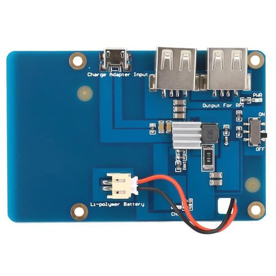 Fdit Carte d'extension pour Raspberry Pi Carte d'extension de batterie ...