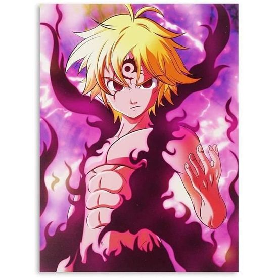 Decoration Murale - Limics24 - Poster Di Seven Deadly Sins Sur Une ...