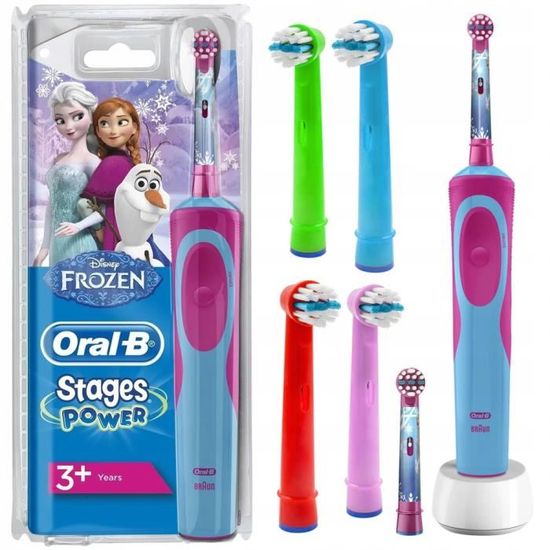Oral-B Vitality 100 Kids Frozen Elsa Elza Vitality D100 Kids Frozen ...