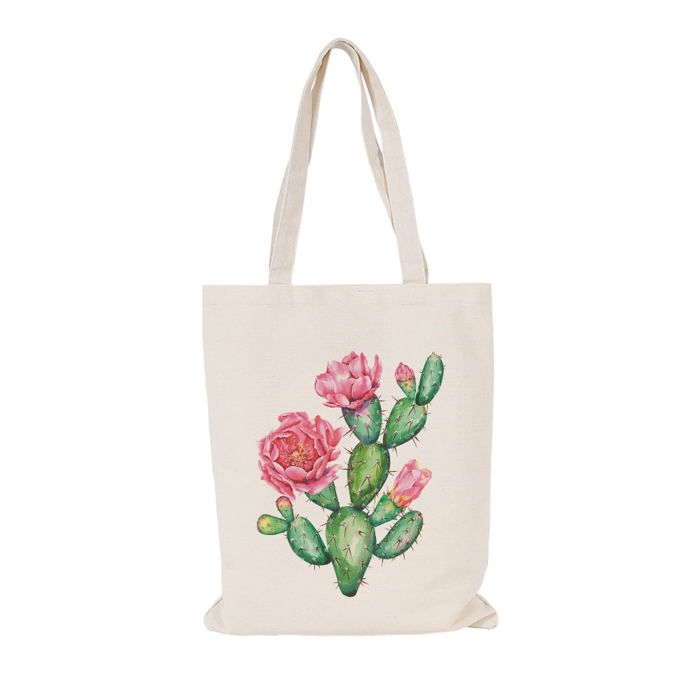Sac fourre-tout en toile Cactus pour femmes, sac d'épicerie ...
