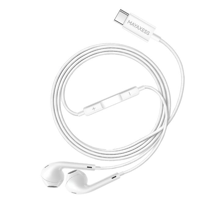 Écouteurs Filaires USB-C avec Micro intégré pour Honor Magic V5 ...