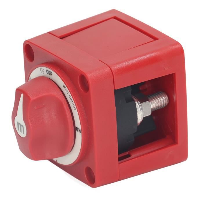 Akozon Interrupteur de coupure de la batterie Sélecteur de batterie ...