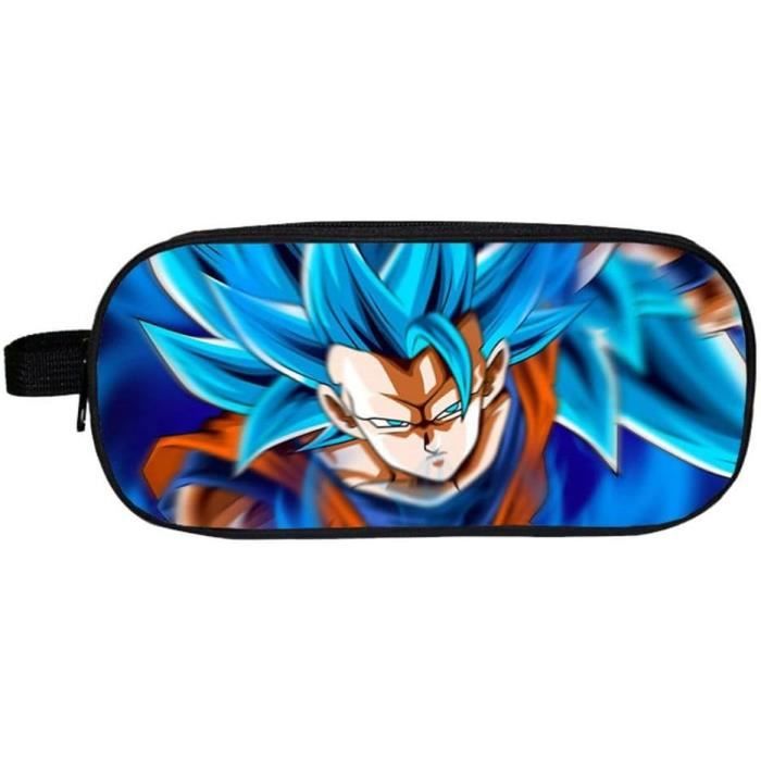 Anime Trousse À Crayons Grande Capacité Goku Sac À Crayons Super Saiyan ...