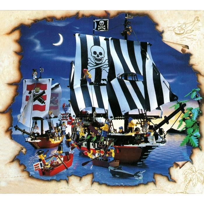 Lego Pirates Poster 1994 Large D9280 A2 Poster On Canva - Matière Toile ...