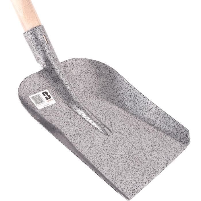 Pelle Robuste 280 X 230 Mm Pelle De Jardin Carrée Avec Manche De 100 Cm ...