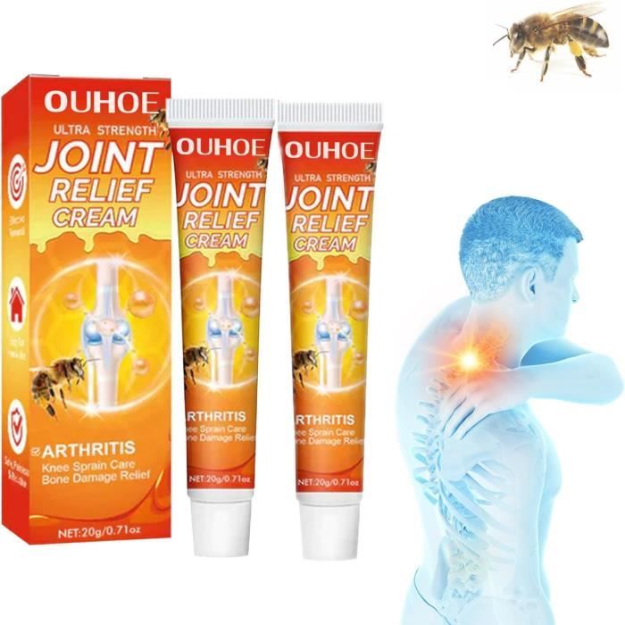 Gel de Venin d'Abeille pour Arthrites - Professionnel - Soulagement ...