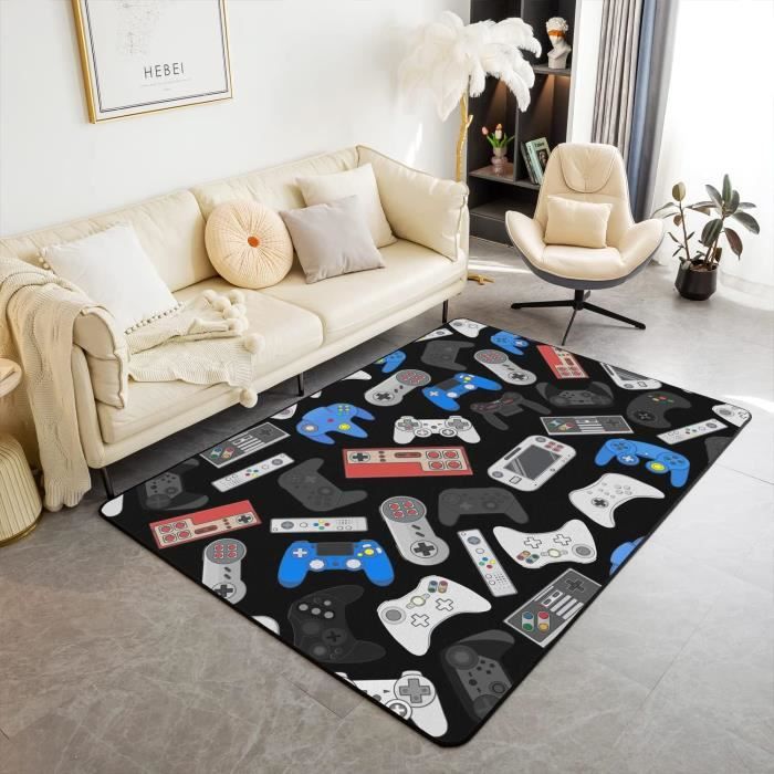 Gamer Tapis De Salon 100X150Cm Et Tapis, Jeux Vidéo Décoration Tapis ...