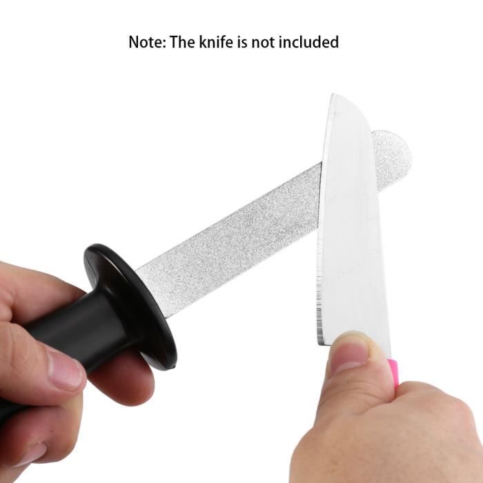 JIE Aiguiseur Affteur De Couteaux De Cuisine Portatif Double Face, Pierre À Aiguiser Pour Outil ...
