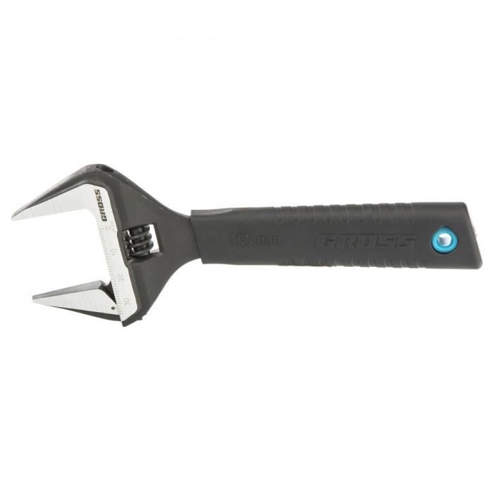 Clé à molette fine GROSS - 150 mm - poignée bi-composants - Cdiscount ...