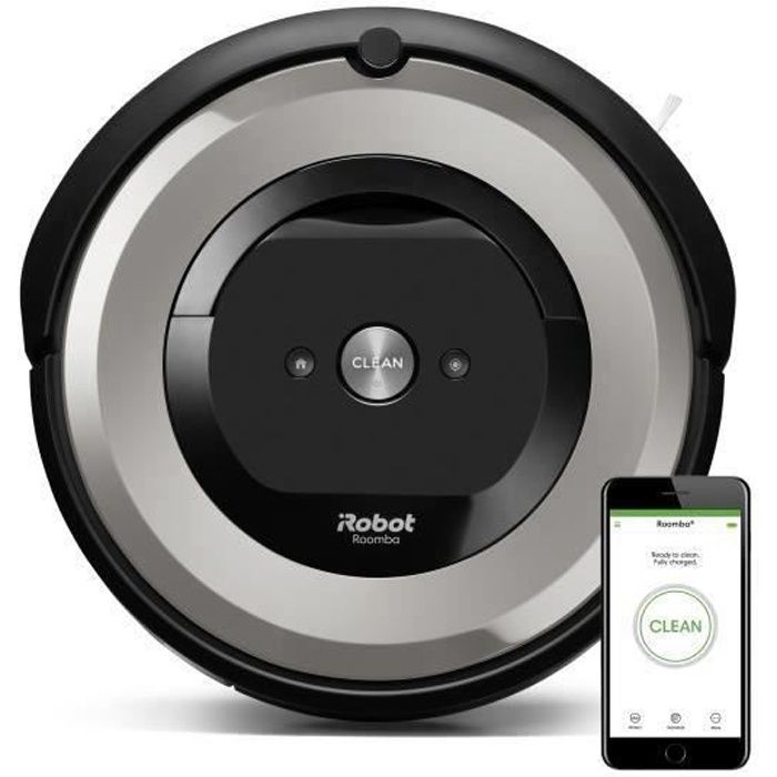 SHOT CASE - IROBOT ROOMBA E5154 Aspirateur robot connecté - Batterie ...