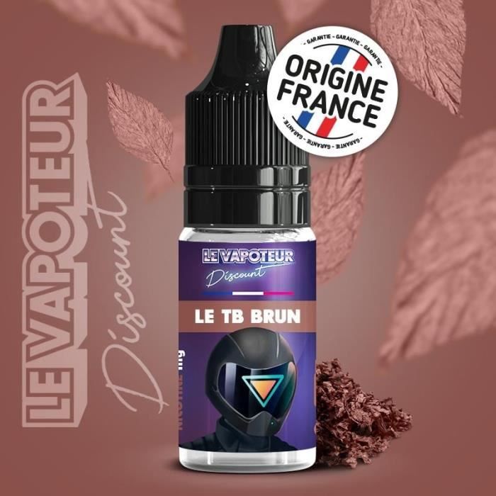 E-Liquide Le TB Brun 10 ml - Le Vapoteur Discount | 0 mg - Cdiscount Au ...