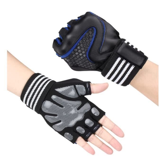Gants de Musculation avec Poignet Antidérapant pour Fitness et ...