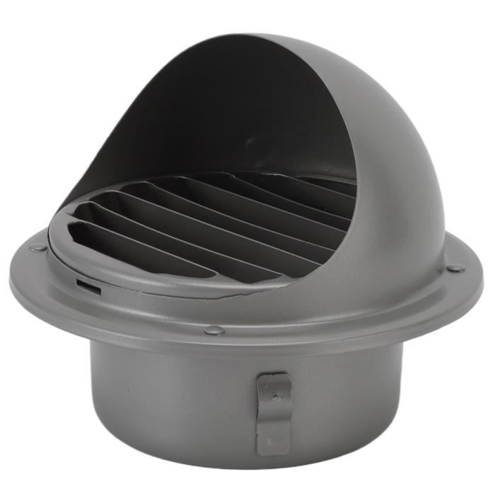 YID Sortie Murale Ventilation Ronde en Acier Inoxydable avec Grille d ...