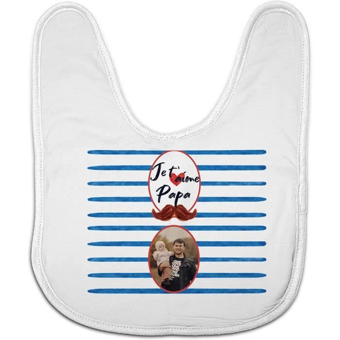 Bavoir Personnalisé Au Prénom. Papi, Papa. Bébé, Garçon, Fille. Bavoir ...