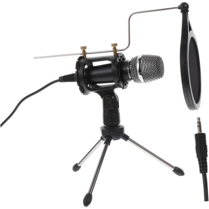 1 Jeu Ensemble De Microphones Kit Micro Ordinateur Mini-Studio En ...