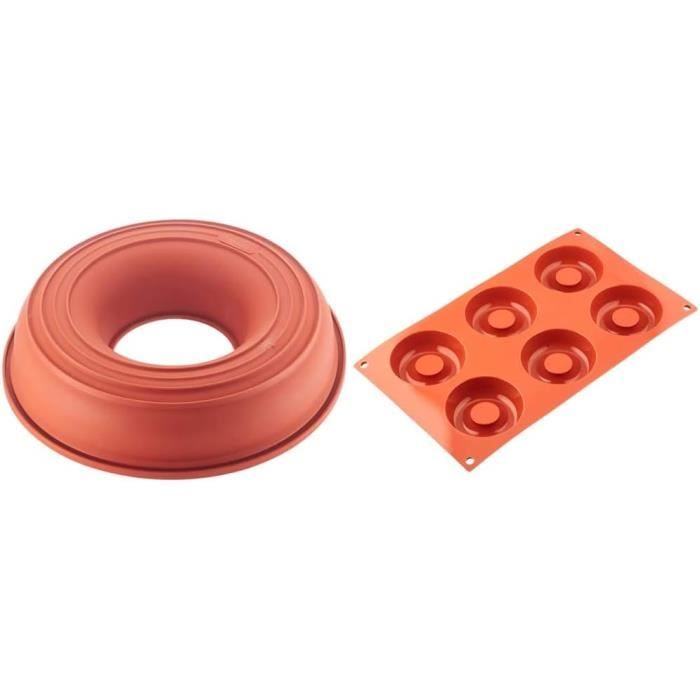 20.205.00.0060 Sft205 Moule Forme Savarin Silicone Terre Cuite & 20.012.00.0060 Sf012 Moule ...