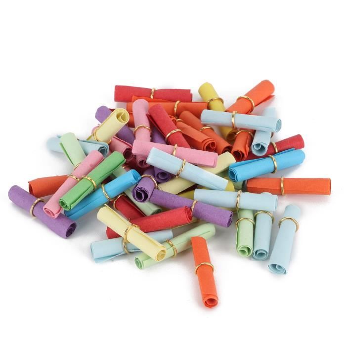 Wish Letter Paper Roll, Message Paper Roll Small Size for Friend ...