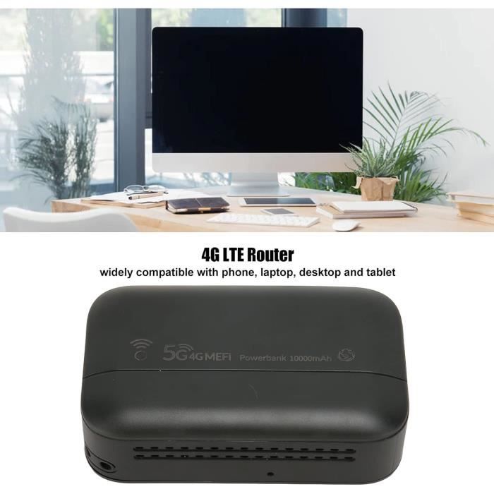Hotspot Wifi Mobile, Routeur Wifi Pw100 4G Lte Avec Emplacement Pour ...