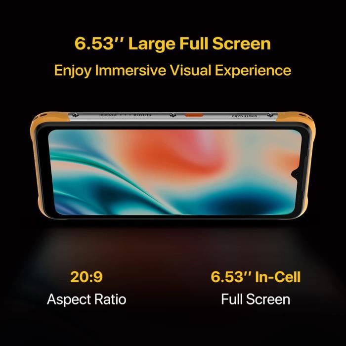 UMIDIGI Bison X10 Pro Unlock Phone IP69K Smartphone étanche Android 11 ...