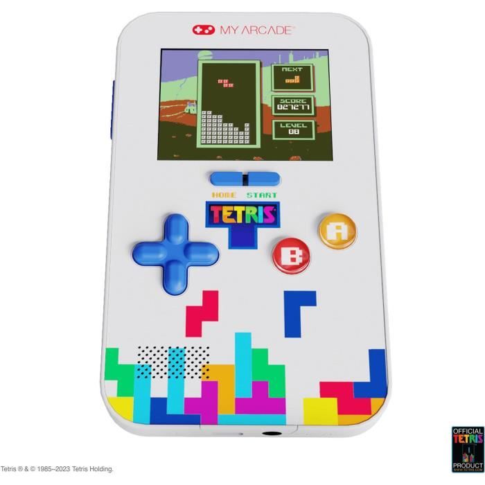 Console rétrogaming - My Arcade - Go Gamer Classic Portable Tetris - Jeu rétrogaming - Ecran 6cm ...