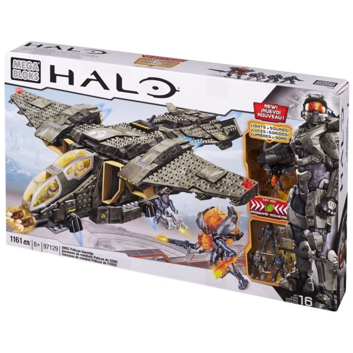 Halo - UNSC Pelican Gunship - Cdiscount Jeux - Jouets