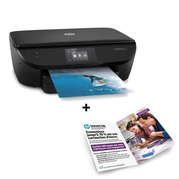 Imprimante HP Envy 5642 + Forfait Instant Ink 300 pages - Cdiscount ...