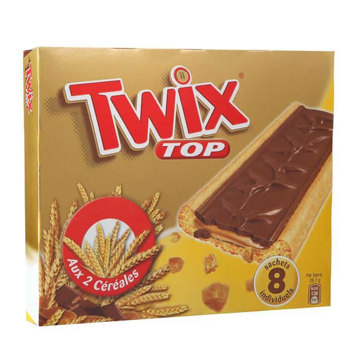 TWIX Top Biscuits X8 214g (x1) - Cdiscount Au quotidien