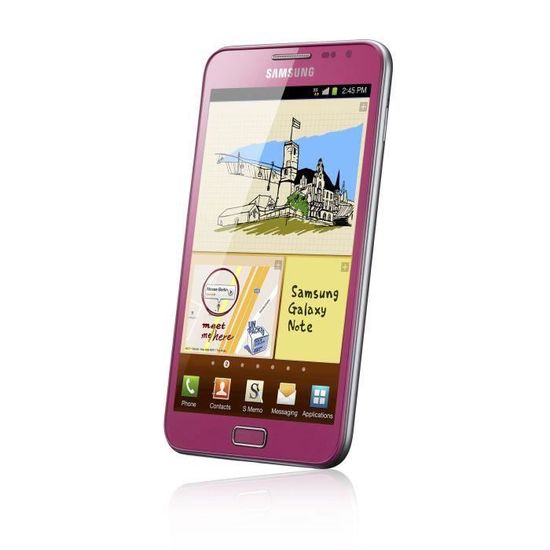 SAMSUNG SGH N7000 GALAXY NOTE Rose - Reconditionné - Etat correct ...