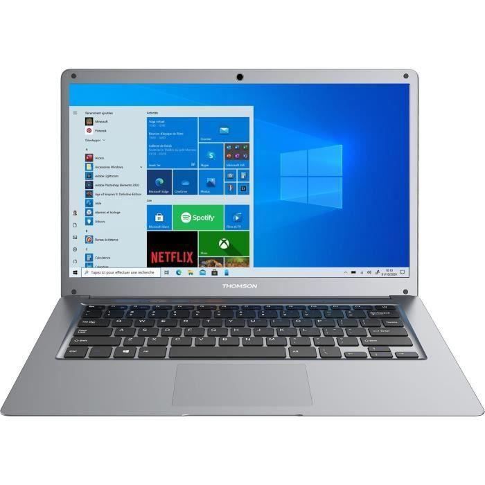 PC Portable Notebook - THOMSON - TH14C128 - Ecran 14’’ HD - Celeron ...