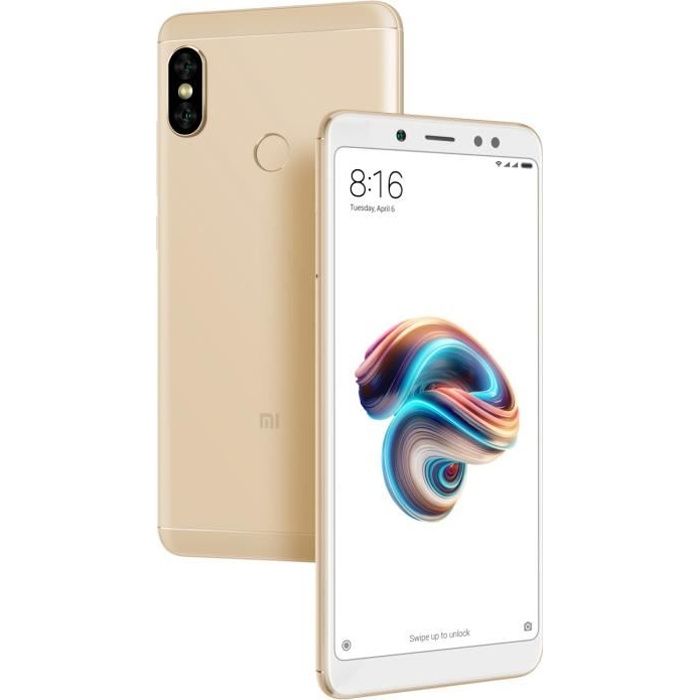 XIAOMI Redmi Note 5 Or 32 Go - Cdiscount Téléphonie