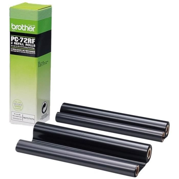 BROTHER Rouleau de transfert PC-72RF - Noir - Cdiscount Informatique