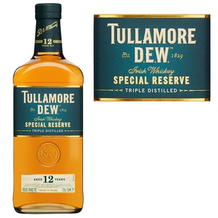 Tullamore Dew 12 ans Special Reserve - Achat / Vente Tullamore Dew 12 ...