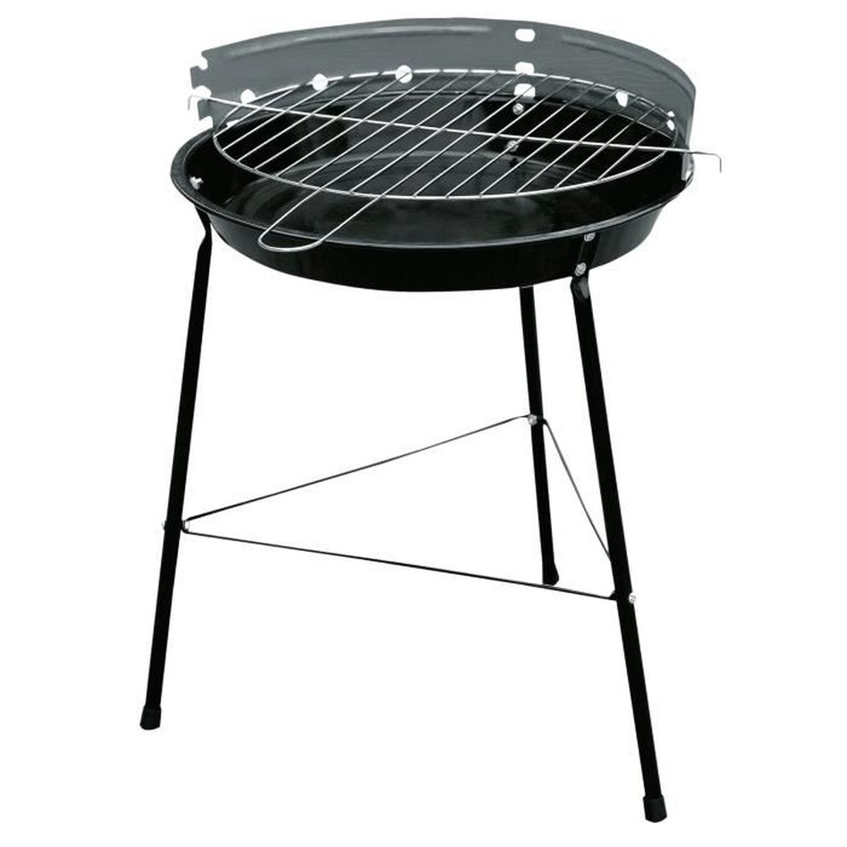 Barbecue rond 32,5 cm jardin charbon Master Grill MG930 - Cdiscount Jardin