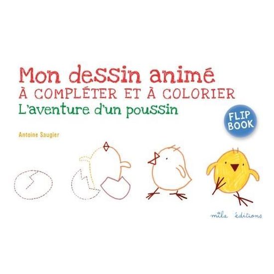 Livre animé - Non spécifié - L'aventure d'un poussin - Flip book ...