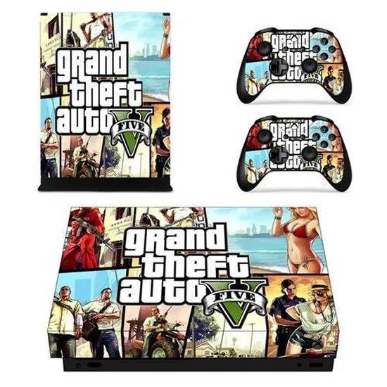 YSX1X0481 - Grand Theft Auto V GTA 5 Skin Sticker, Autocollant en ...