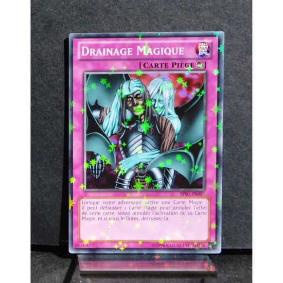 Carte YU-GI-OH BP01-FR090-ST Drainage Magique NEUF FR - Cdiscount Jeux - Jouets