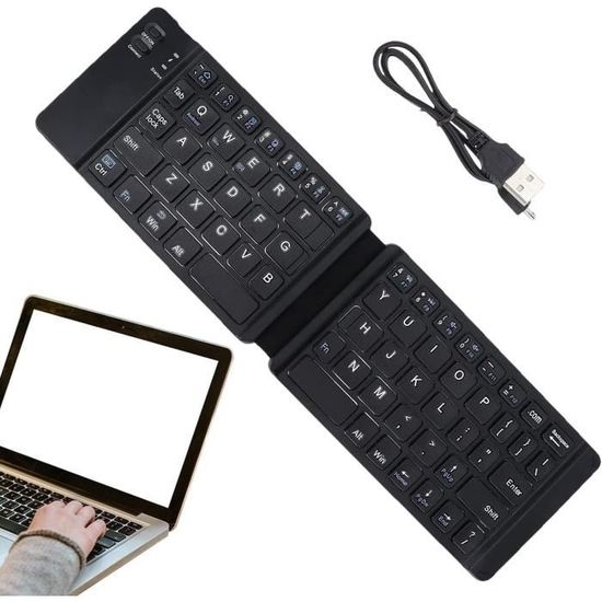 Clavier Portatif Clavier Pliant Pour Ordinateur Portable 67 Touches ...
