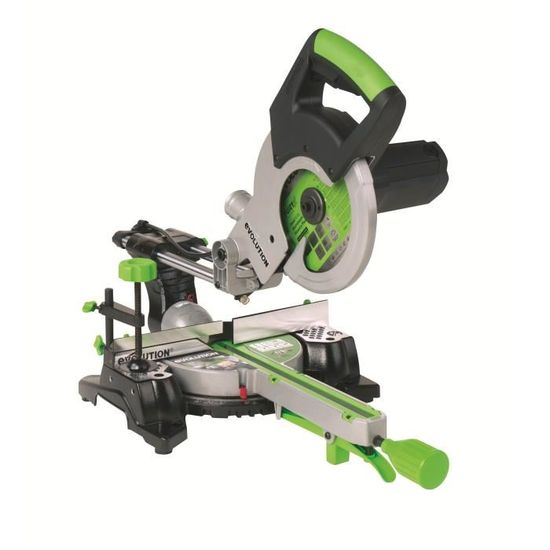 EVOLUTION Scie à onglet radiale Fury 3-S - 1500 W - Ø 210 mm ...