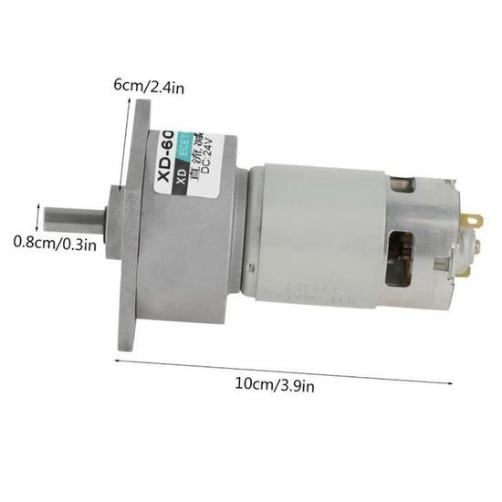 Moteur à engrenages à courant continu 35W Micro DC Metal Gear Motor ...